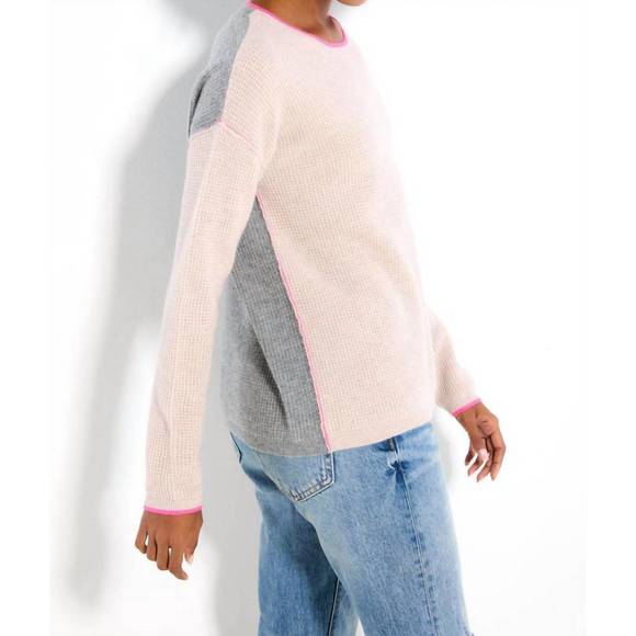 Lisa Todd | Sweaters | New Lisa Todd Contrast Sweater In Birchfog ...